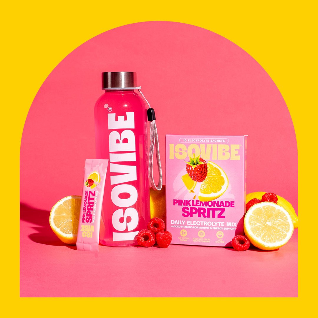 Pink Lemonade Electrolyte Starter Kit | Juicy Hydration | ISOVIBE – Isovibe